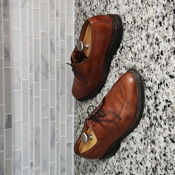 Allen Edmonds | Shoes | Brown Allen Edmonds Walton Leather Oxford Dress ...
